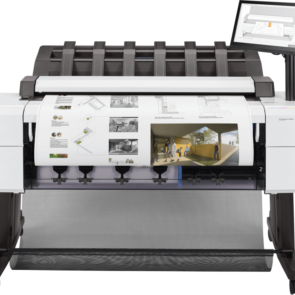 HP DesignJet T2600dr 36" PostScript MFP Printer - Dysteca